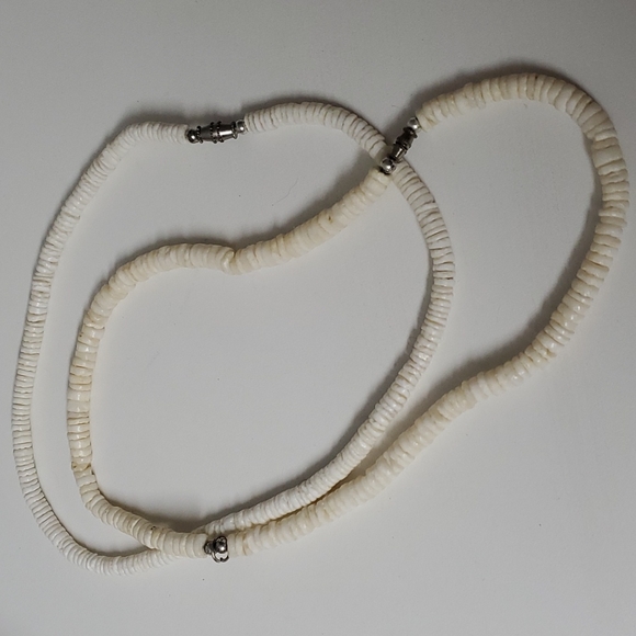 Jewelry | Vintage 9s Early 2000s Puka Shell Necklaces Bundle Of Two ...